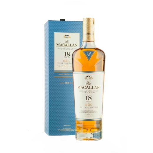Whisky the Macallan Triple Cask Matured 18 Anos - Whisky Escócia ... Whisky the Macallan Triple Cask Matured 18 Anos - Whisky Escócia ...
